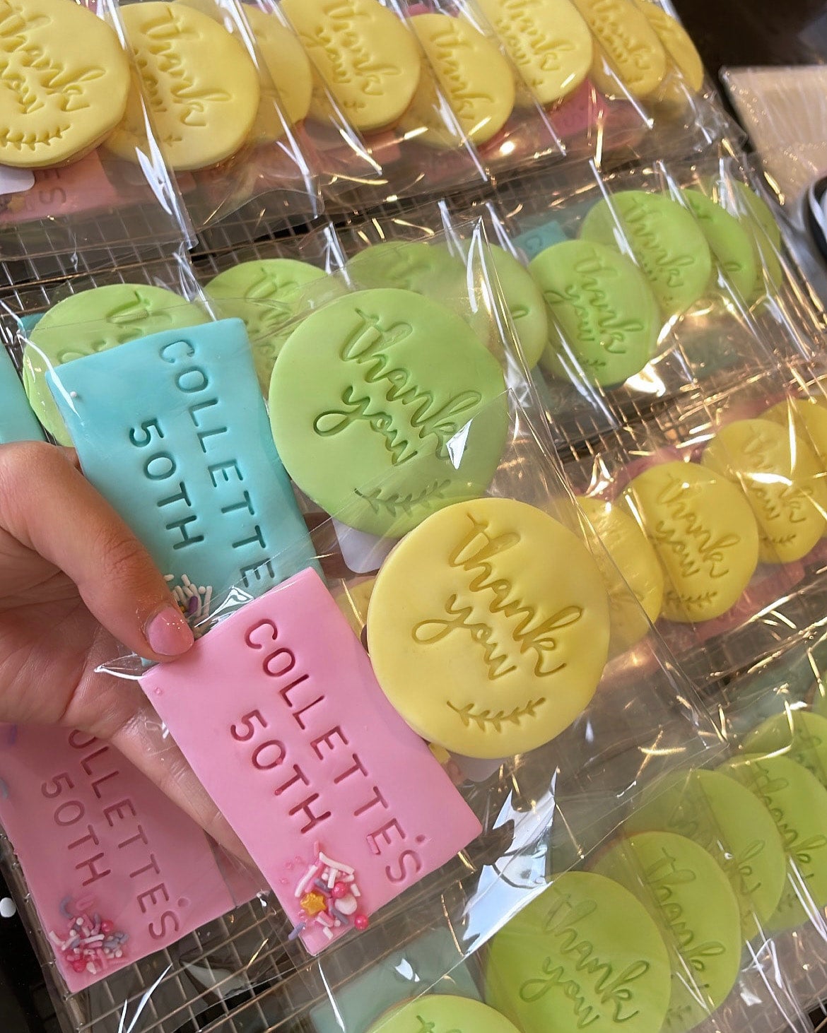 Individually Wrapped Custom Cookies | Sweet Jules